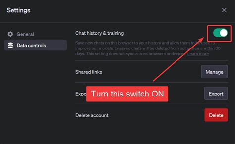 Chatgpt Not Saving Chat History Conversation