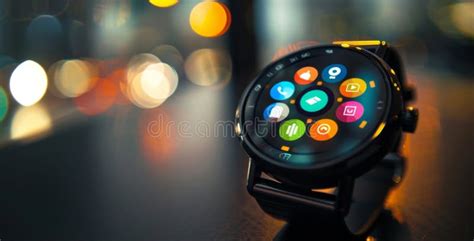 A Dynamic And Responsive Interface On A Smart Watch Allows Users To