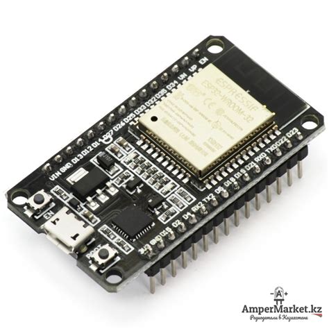 Плата Esp Wroom 32 Wi Fi Bluetooth Ampermarketkz