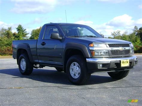2006 Blue Granite Metallic Chevrolet Colorado Z71 Regular Cab 4x4