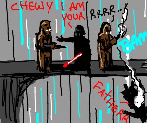 Chewbacca Kills Darth Vader Drawception