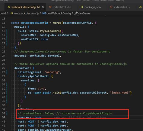 如何不借助第三方web服务器启动（webpack）vue打包后的dist目录 Wangnima666 博客园