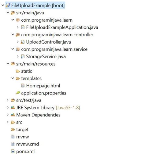 File Uploading In Spring MVC Using Thymeleaf And Spring Boot Program In Java Java Examples