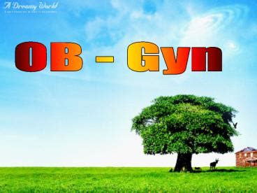 OB Gyn Presentation Free To View