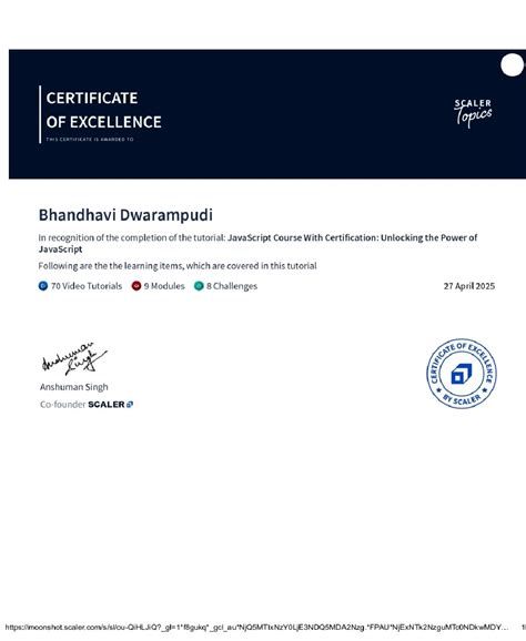 Learning Webdevelopment Javascript Scalar Goals Bhandhavi Dwarampudi