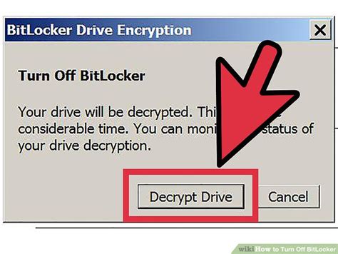 3 Ways To Turn Off Bitlocker Wikihow