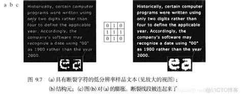 形态学操作——腐蚀与膨胀51cto博客形态学腐蚀与膨胀