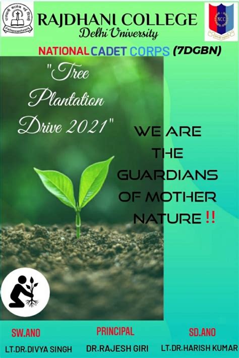 Tree Plantation Drive 2021 India NCC