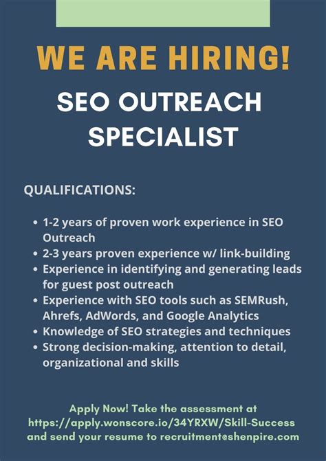Hiring Seojobs Eva Vigo Msc Cphr