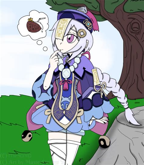 ~qiqi💕 Genshin Impact Fanart~ By Masterstevo31