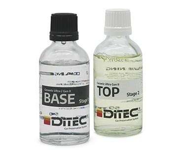 Ditec Coating Cerámico Para Pintura Ditec Ultra Base And Top Ii Gen 50ml