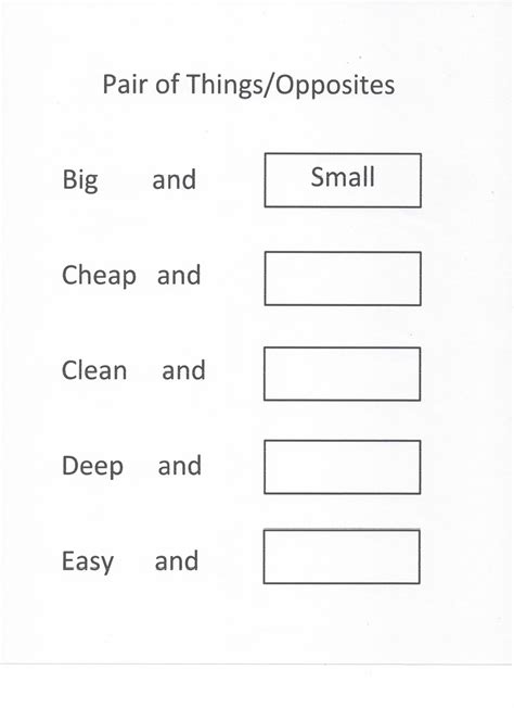 Printable Worksheets For Dementia Patients