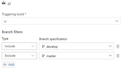 Branch Filters Not Working On Build Completion Trigger In Azure Devops