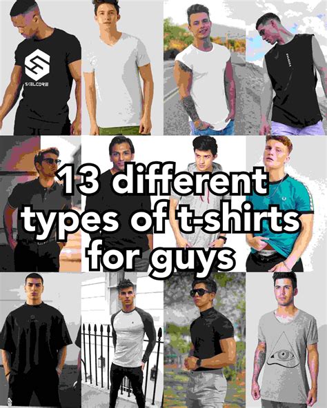 13 Different Types Of Men S T Shirts Vogueymen Com