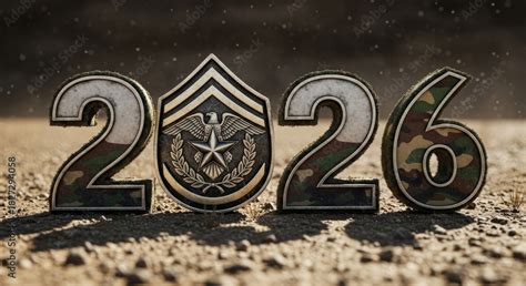 Illustration Stock Military Rank Insignia For Year 2026 This Shows