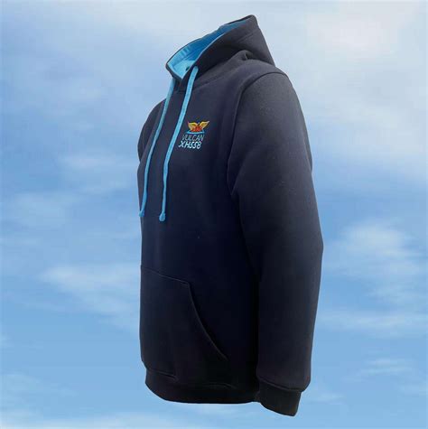 Hooded Sweatshirt Navysky Blue Avro Vulcan Xh558 Vulcan To The Sky