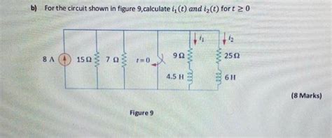 Solved B For The Circuit Shown In Figure Calculate Chegg
