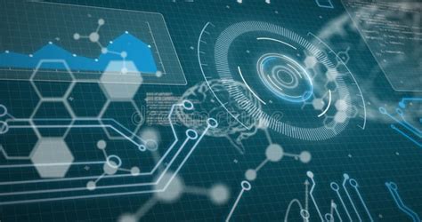 Image Of Scanning Scopes Over Grid Stock Image Image Of Data Scopes 373456837