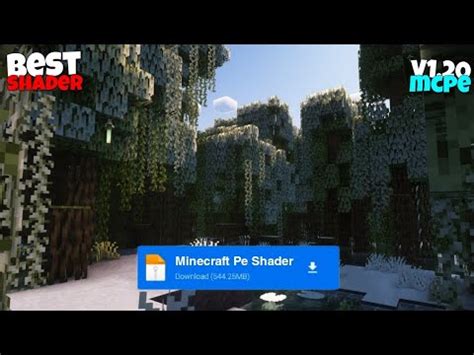SHADER FOR MCPE 1 20 Best Shader For Minecraft Pe 1 20 YouTube