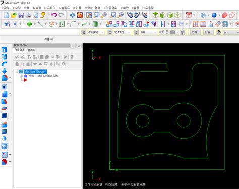 마스터캠 머시닝센터 Mct Cad Cam 2d 모델링 및 Nc 프로그래밍하기 컴퓨터응용밀링기능사 컴퓨터응용가공산업기사 기계가공