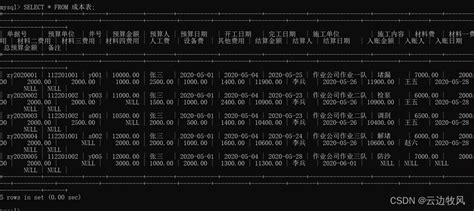《数据库原理》上机实验：sql实验2（详细代码截图）⑿ 列出有哪些施工单位实施了项目并计算各单位所有项目结算金额总和 Csdn博客
