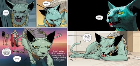 Saga Comic Book Lying Cat