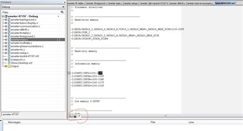 How Can I Get The Linker File Unlocked In The IAR IDE MSP Low Power Microcontroller Forum