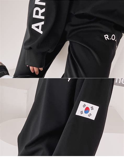 로카츄리닝세트 코리아아미 맨투맨 조거팬츠 오버핏 트레이닝 상하의 세트