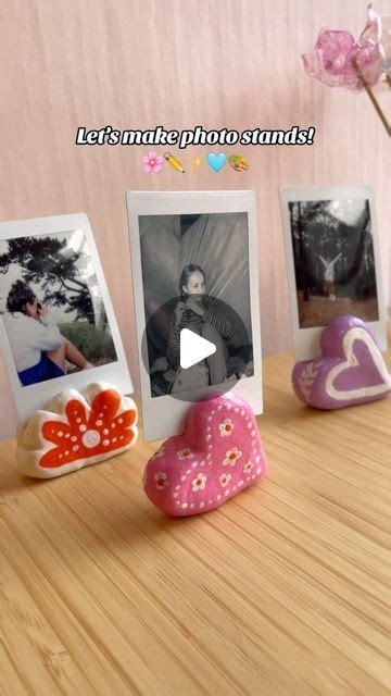 Art By Lieve Merlijn Van Eijden On Instagram Easy DIY Photo Stand Diy Craft