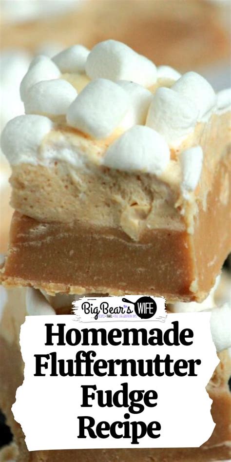 Homemade Fluffernutter Fudge Recipe Fluffernutter Fudge Recipe