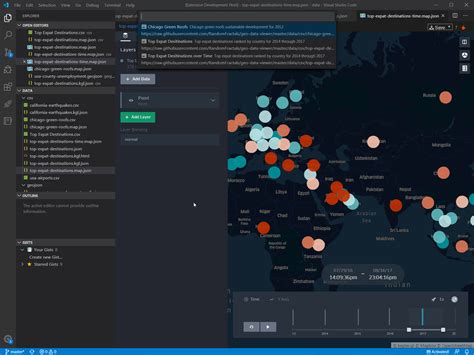 add more public kepler gl map examples to map gallery · issue 39 · randomfractals geo data