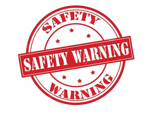 Safety Warning Red Surety Notice Vector Red Surety Notice Png And