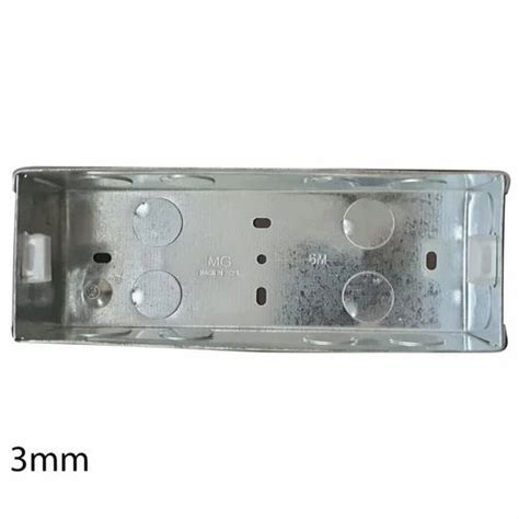 Rectangular Gi Modular Electrical Box 6 M At ₹ 50 Piece In Gurugram Id 27478239048
