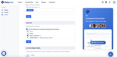 Custom Fields In Helpwise Chat Widget To Enhance Communications
