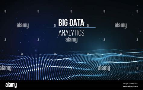 Big Data Visualization Background 3d Big Data Connection Background Cyber Technology Ai Tech