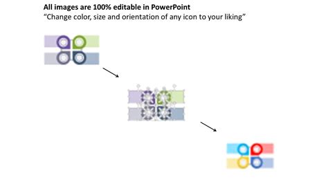 Four Staged Petal Diagram For Business Data Flat Powerpoint Design Template Presentation