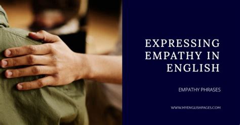 How To Express Empathy In English A Comprehensive Guide With Examples