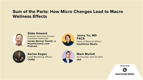Sum Of The Parts How Micro Changes Lead To Macro Wellness Effects Advertising Week