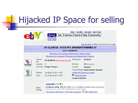 Ppt Ip Hijacking Powerpoint Presentation Free Download Id1219845