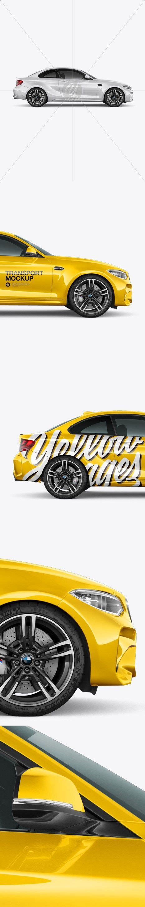 Bmw M2 Mockup Side View Bmw M2 Bmw Sports Coupe