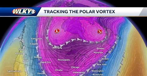 ‘big Naturals Disaster Polar Vortex Map Predicts Cold Titillating