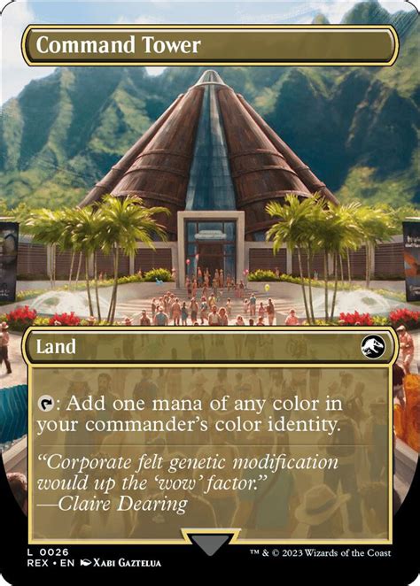 Forest Universes Beyond Jurassic World Collection Magic The
