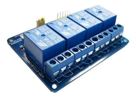 Módulo Relé 4 Canais Isolado Arduino Raspberry Nodemcu Mebuscar