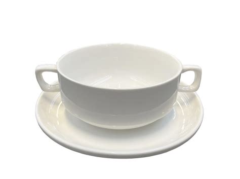 ღრმა თეფში კერამიკის ჯამით Bone Brilliant Pd637 21028