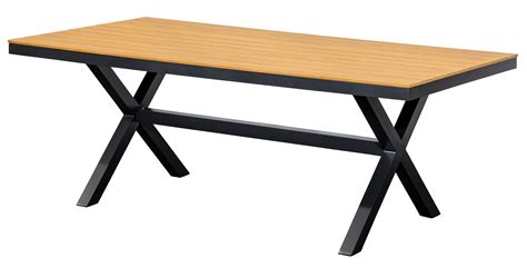 Coast 2m Table Gun Metal Segals Outdoor Furniture