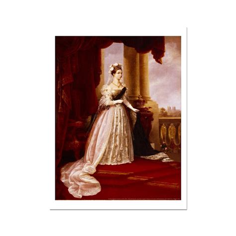 Young Queen Victoria Fine Art Print Houses Of Parliament Shop