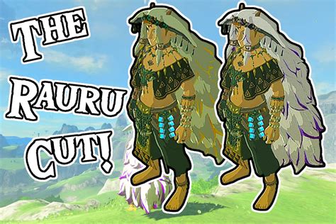 The Rauru Cut Mod For The Legend Of Zelda Tears Of The Kingdom Totk Mods