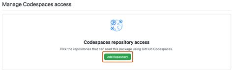 Configuring A Packages Access Control And Visibility Github Docs