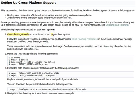 cross compilation with nsight eclipse and mmapi jetson agx xavier nvidia developer forums