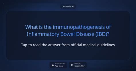 What Is The Immunopathogenesis Of Inflammatory Bowel Disease Ibd